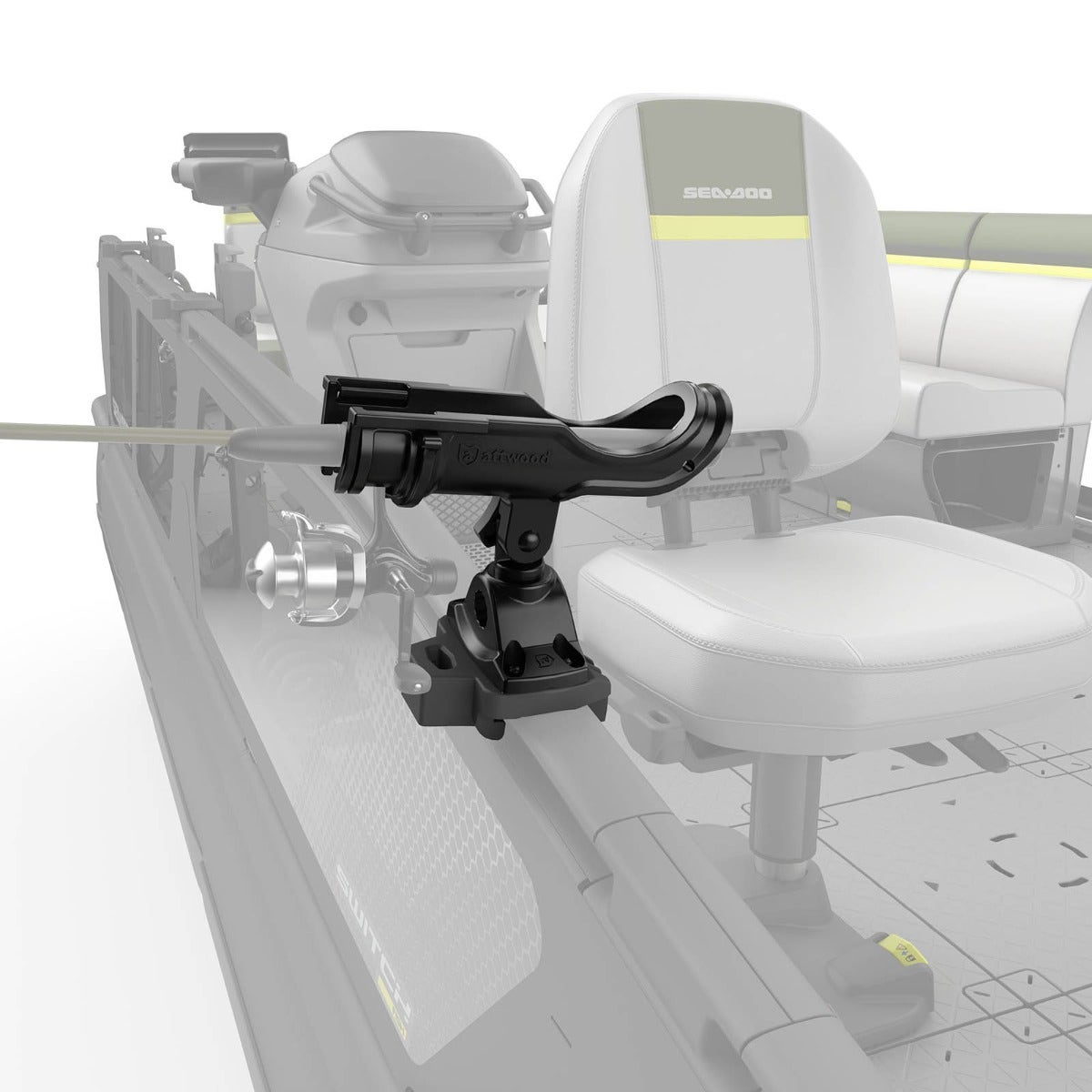 Sea-Doo Rail Rod Holder With LinQ Lite for Switch Pontoon | Larry’s ...